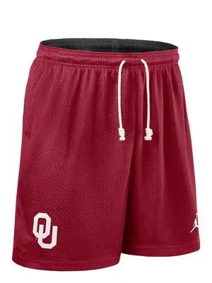 JORDAN Oklahoma Sideline Reversible Dri-fit College Shorts - Red