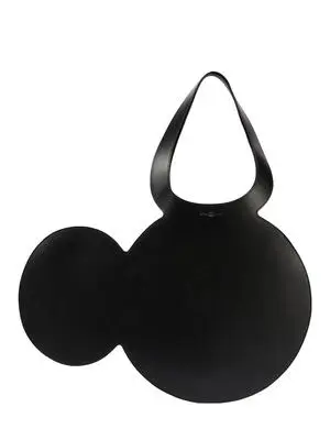 Coperni X Disney® Mickey Heart Leather Tote Bag - Black