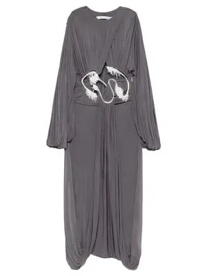 Christopher Esber Sculptured Torso Maxi Dress - Grey