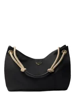 Prada Large Mariner Shoulder Bag - Black