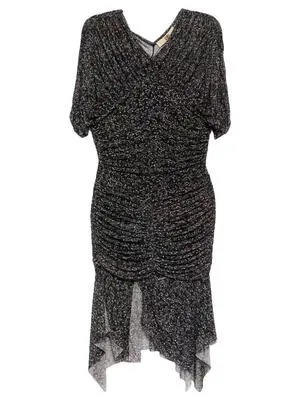 KNWLS Joan Draped Dress - Black