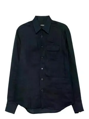 Kiton Linen Shirt - Blue