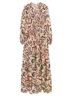 Zimmermann Ascension Maxi Dress - Neutrals