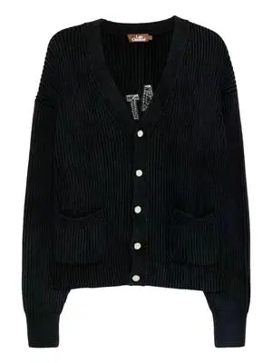 STAIN SHADE V-Neck Cardigan
