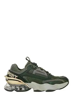 PLEIN SPORT Runner Ps Thunder Mix Sneakers - Green