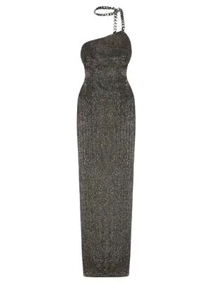 TOM FORD Crystal-embellished Maxi Dress - Silver