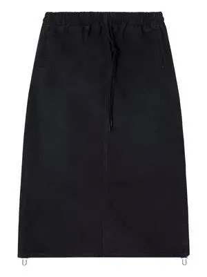 DIESEL® Drawstring Midi Skirt