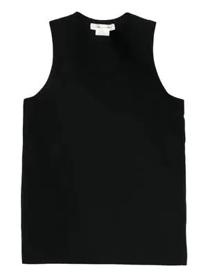 Comme Des Garçons Cotton Tank Top - Black