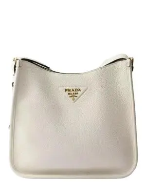 Prada Medium Leather Bag - White
