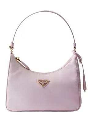 Prada Mini Re-Edition Tote Pink