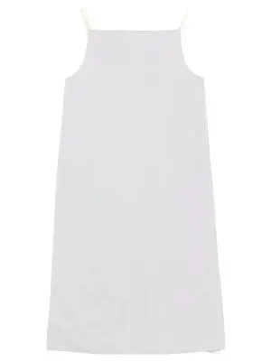 Carven Slip-style Midi Dress - Grey