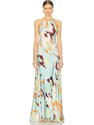 A.L.C. Sybil Dress - Mint Multi