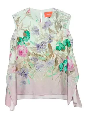 La DoubleJ San Carlo Sleeveless Top Green