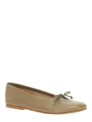 Frye Leather Ballet Flat - Eucalyptus