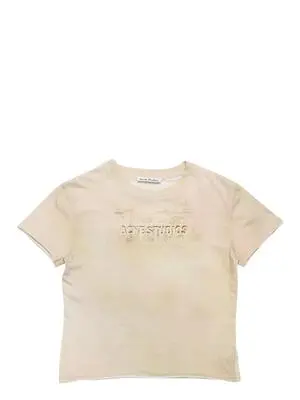 Acne Studios Organic-cotton T-shirt - Neutrals