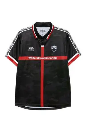WHITE MOUNTAINEERING X Umbro Uniform Polo Shirt - Black