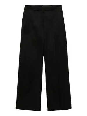 Theory Straight-leg Trousers - Black
