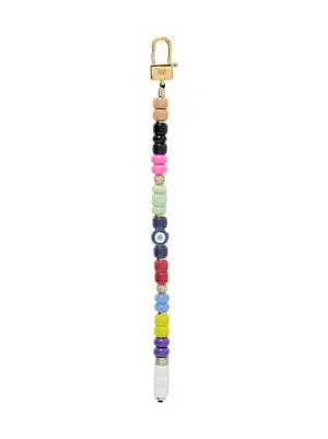 MARTHA CALVO Gold-plated, Enamel And Crystal Bag Charm - Multi