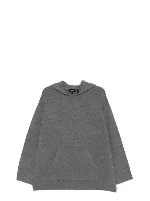 Theory Hooded Pullover - Grey