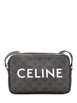 Celine Triomphe Messenger - Black