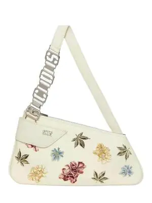 Gcds Comma Notte Shoulder Bag - White