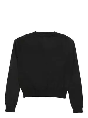 Rick Owens Wool Sweater - Black