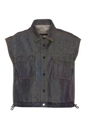 Sacai Denim Shirt - Grey