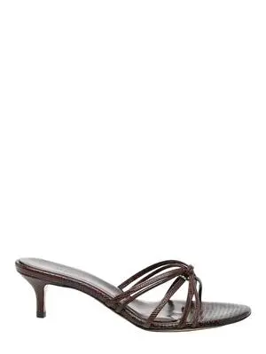 Le Monde Beryl 50mm Sofia Sandals - Brown