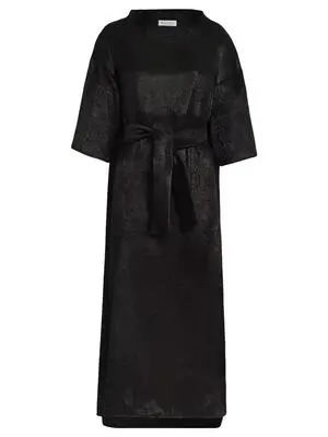GLORIA COELHO Half Sleeve Dress - Black