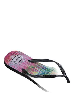 Havaianas Slim Flip Flops - Black
