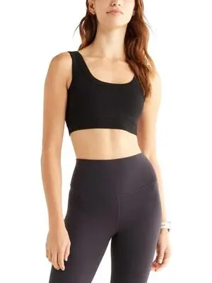 Zella Seamless Sports Bra - Black