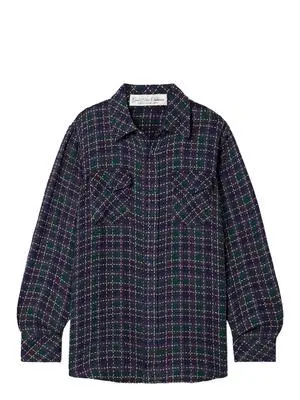 GOD’S TRUE CASHMERE Checked Cashmere Shirt - Multi