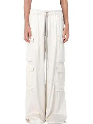 Rick Owens Wide Leg Trousers - Beige