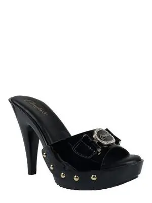 CANDIE'S Lorenna Platform Sandal - Black