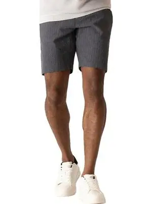 DEKE Infinity 360 Seersucker Bermuda Shorts Shadow/blue