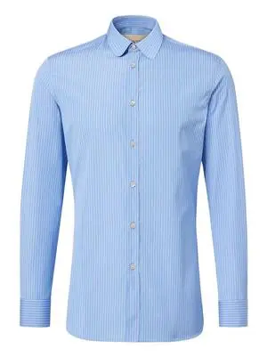 Valentino Garavani Striped Cotton Shirt - Blue