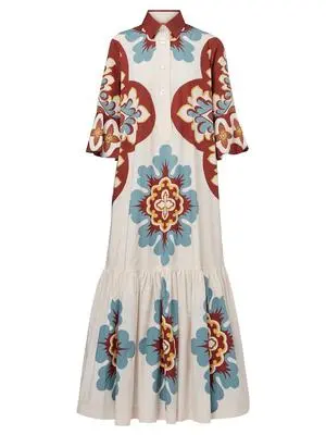 La DoubleJ Artemis Printed Shirtdress - Multicoloured