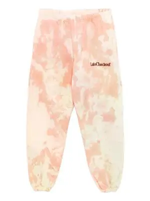 STAIN SHADE Tie-dyed Pants - Orange