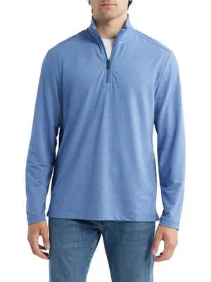 Tommy Bahama Coasta Vera Lorenzo Half Zip Pullover French Blue