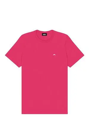 DALIX Mens Lil Rainbow Lightweight Jersey Tee Fuchsia