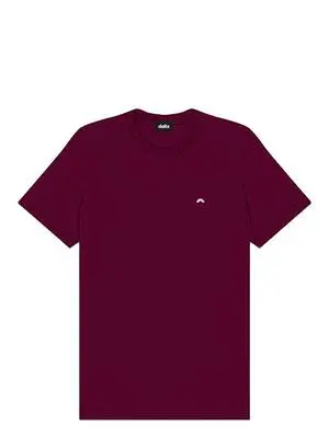 DALIX Mens Lil Rainbow Lightweight Jersey Tee Maroon