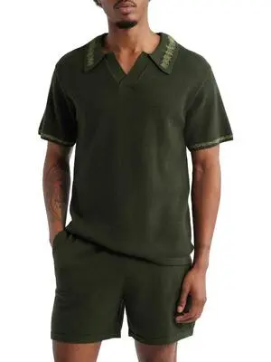 MAVRANS Knit Polo - Green