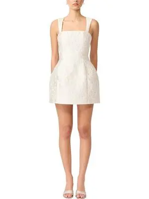 ELLIATT Galadirel Jacquard Mini Dress