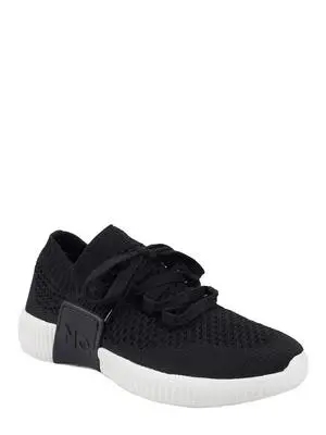 NATIONAL COMFORT Ainslee Knit Sneakers - Black Fabric