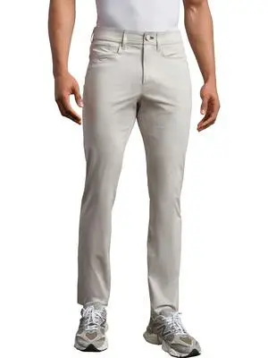 RHONE Slim Leg Flyweight Pants - Stone