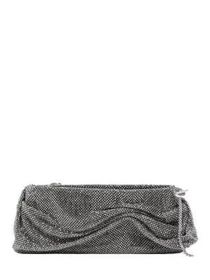 Benedetta Bruzziches Ruffle Clutch - Silver