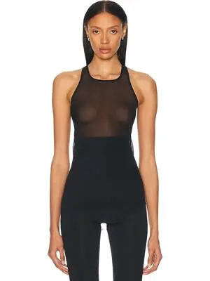 Rick Owens Jersey Tank Top - Black