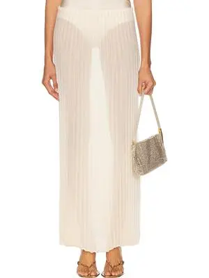 SHANI SHEMER Thora Maxi Skirt - Macademia