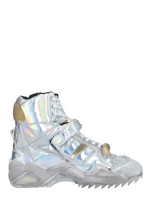 MAISON MARGIELA Sneakers In Soft Leather - Silver