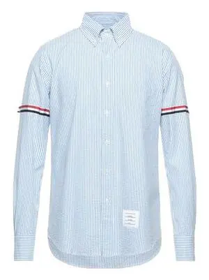 Thom Browne Shirt Sky Size Cotton - Blue